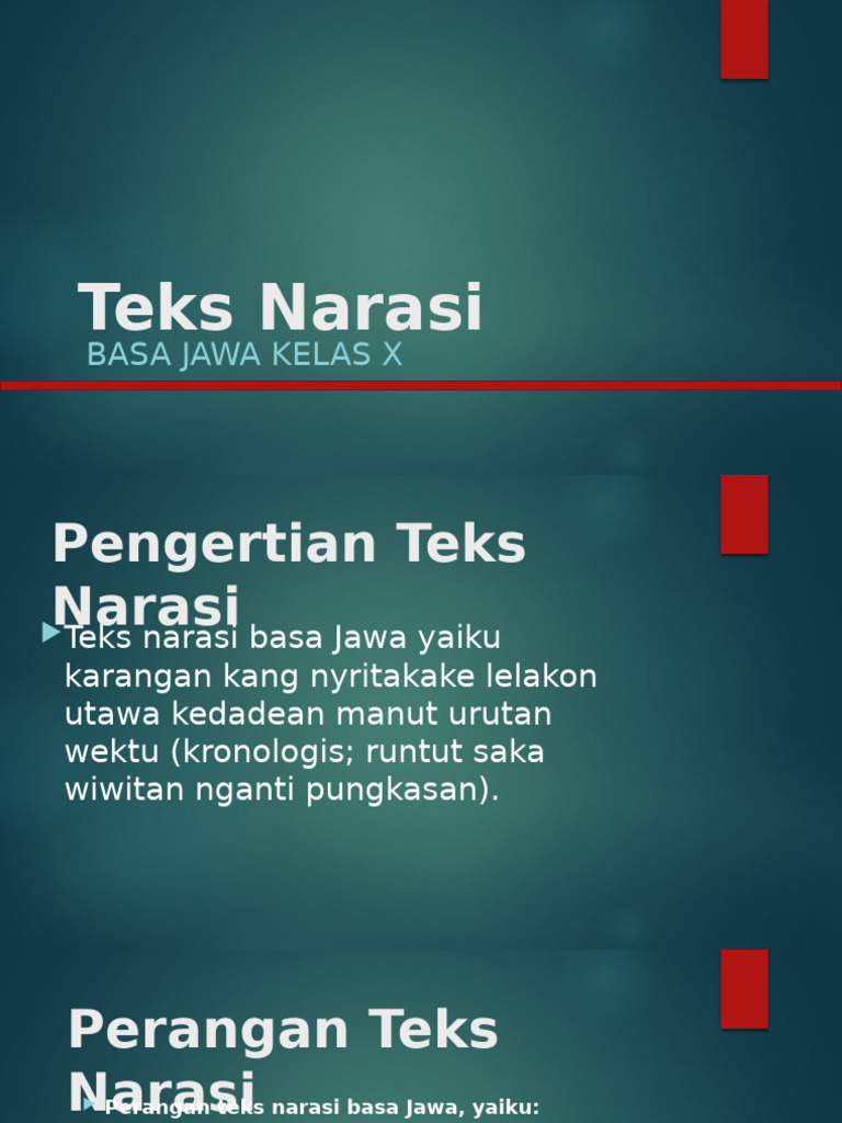 Teks Narasi B JAWA | PDF