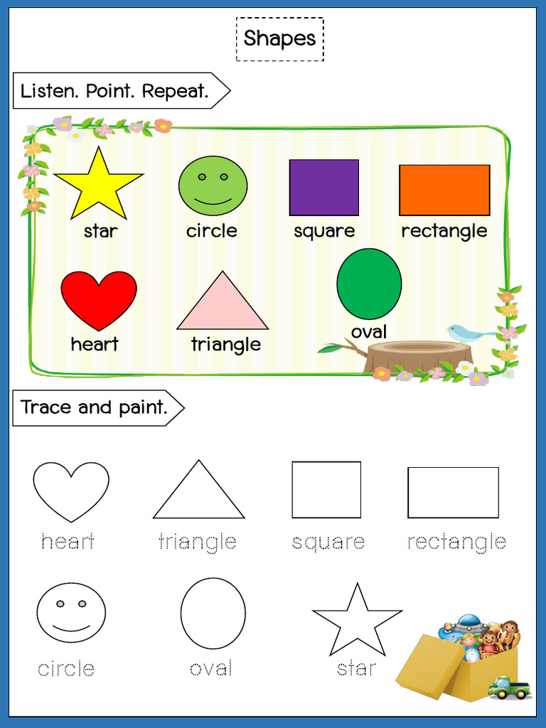 Shape Worksheet | PDF | Geometric Shapes | Polytopes