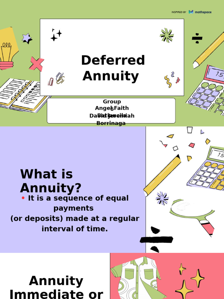 Deffered-Annuity 20241021 183311 0000 | PDF | Present Value | Money