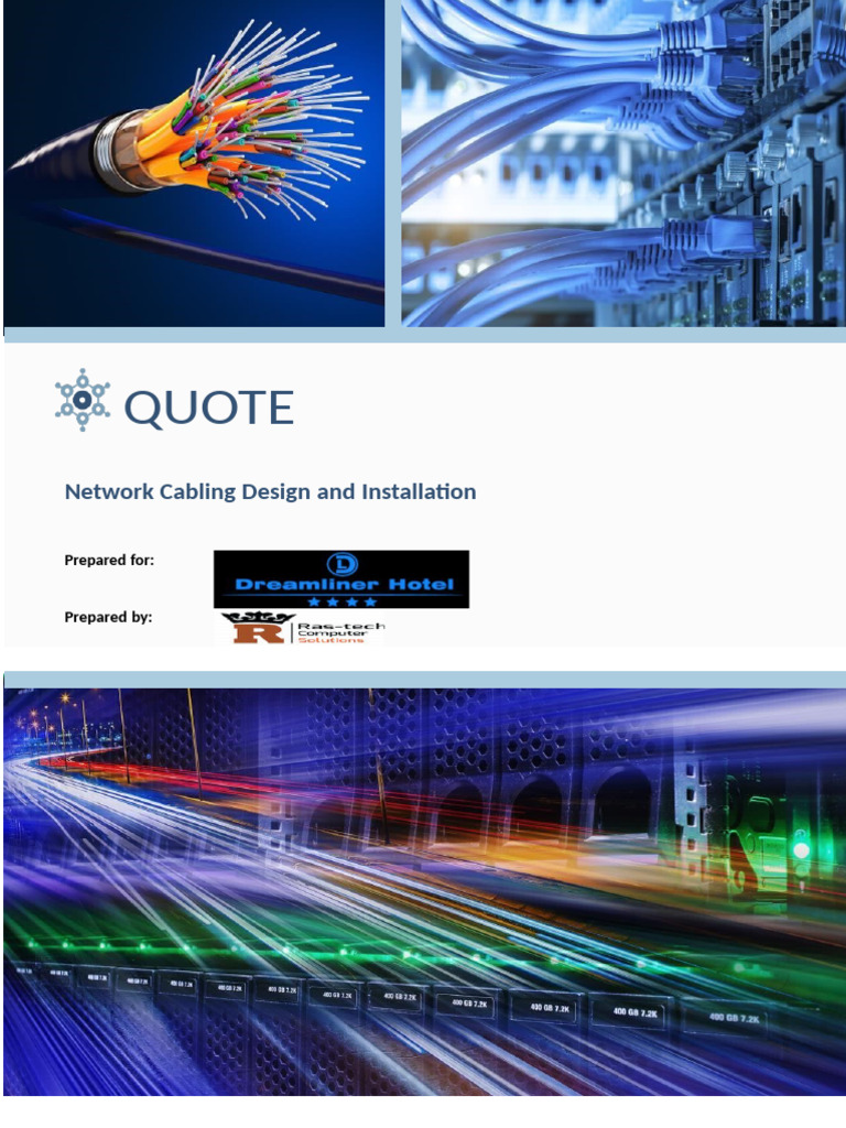 Network Cabling & IT Solutions Guide | PDF | Computer Network ...