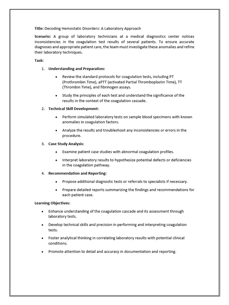 Title: Scenario | PDF | Wellness | Science & Mathematics