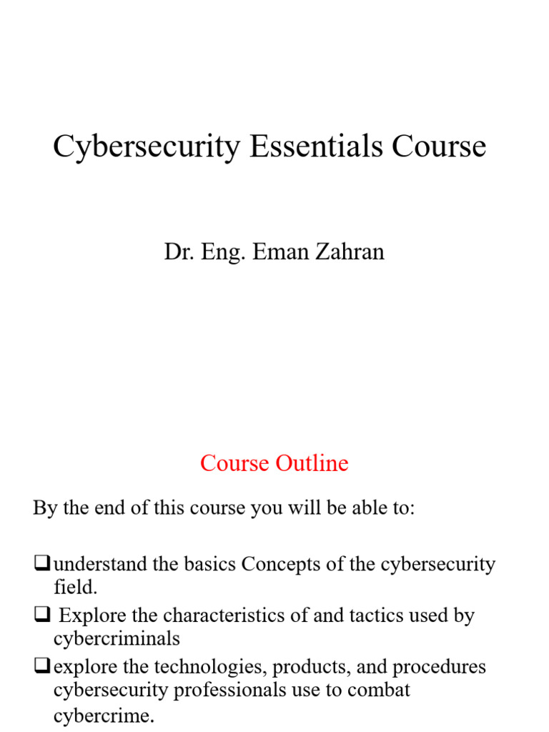 Lec 1 | PDF | Malware | Security