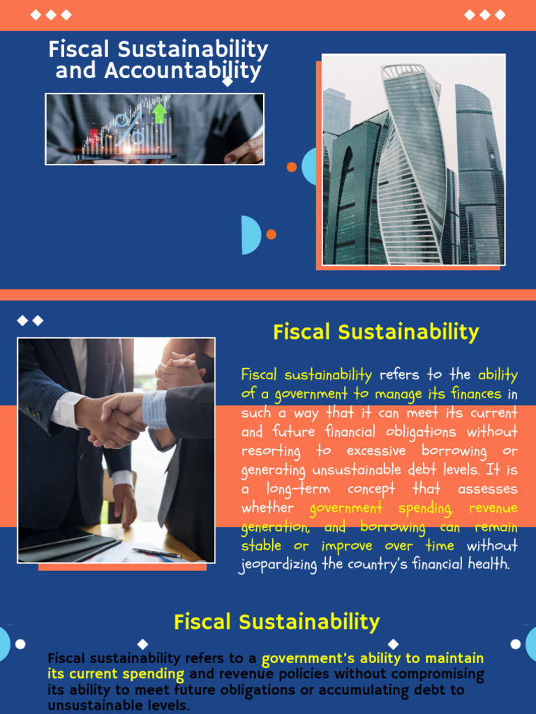 Fiscal Sustainability and Accountability Guide | PDF | Fiscal Policy ...