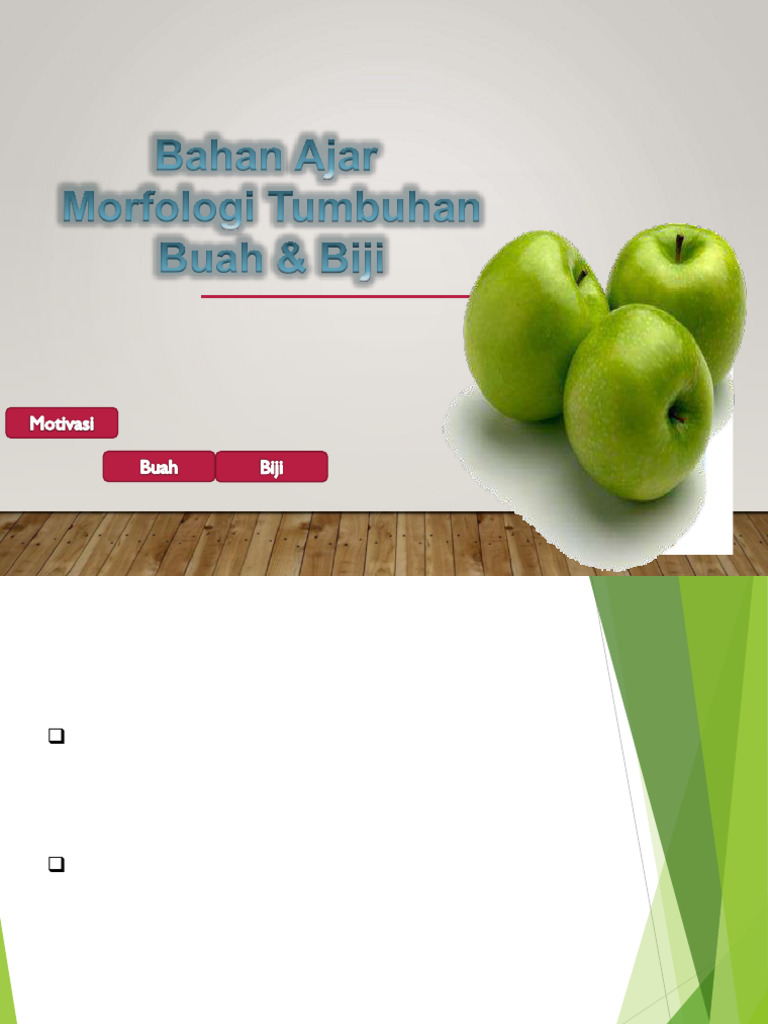 Contoh Buah Sejati dan Semu | PDF