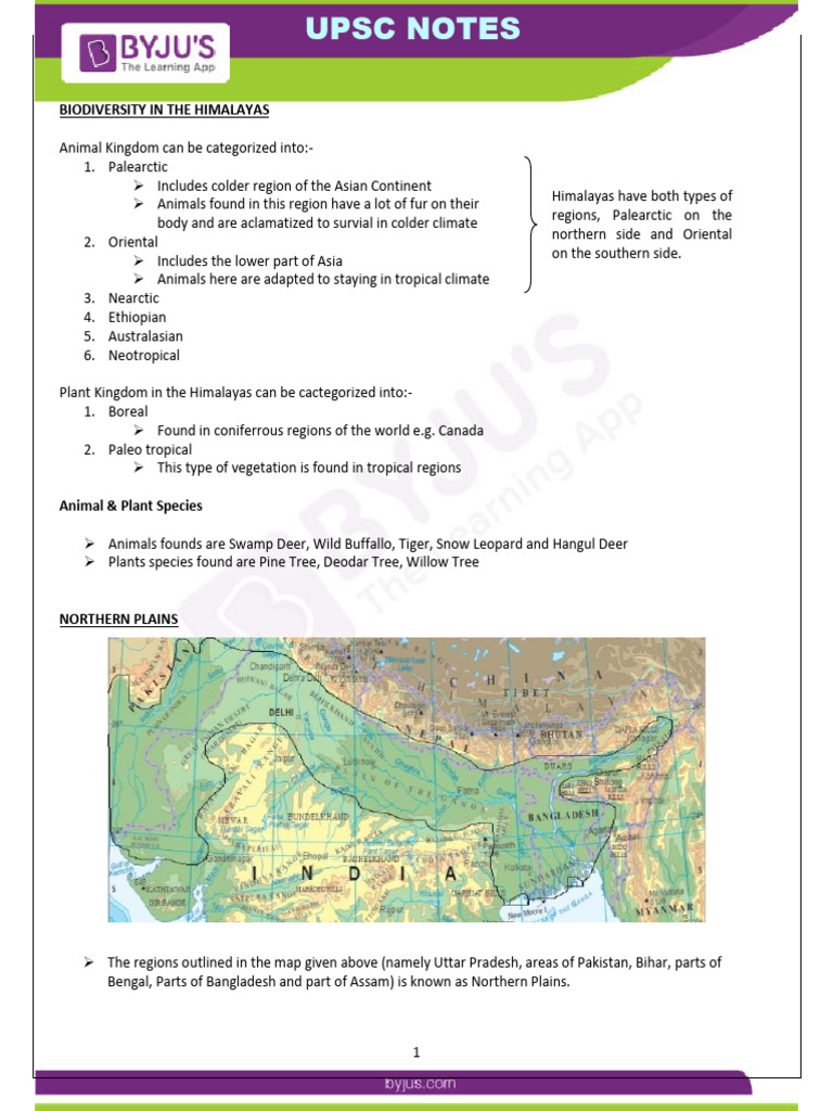 Geography 6 Physiography of India 2 | PDF | Physical Geography | Earth ...