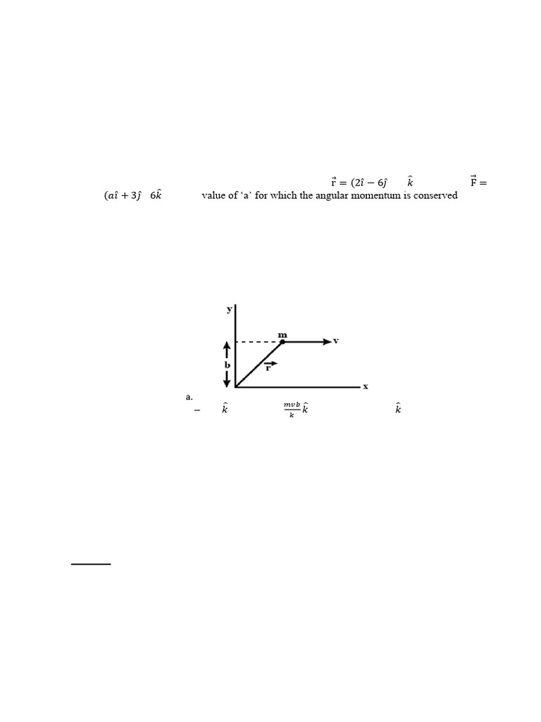 Class 11 Physics: Rotational Motion Worksheet | PDF | Torque | Angular ...