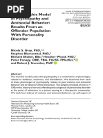 PBQ Scoring Key for Personality Assessment | PDF | Mental And ...