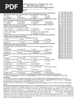 NAT Answer Sheets and School Header For g3 g6 Y4 PDF | PDF