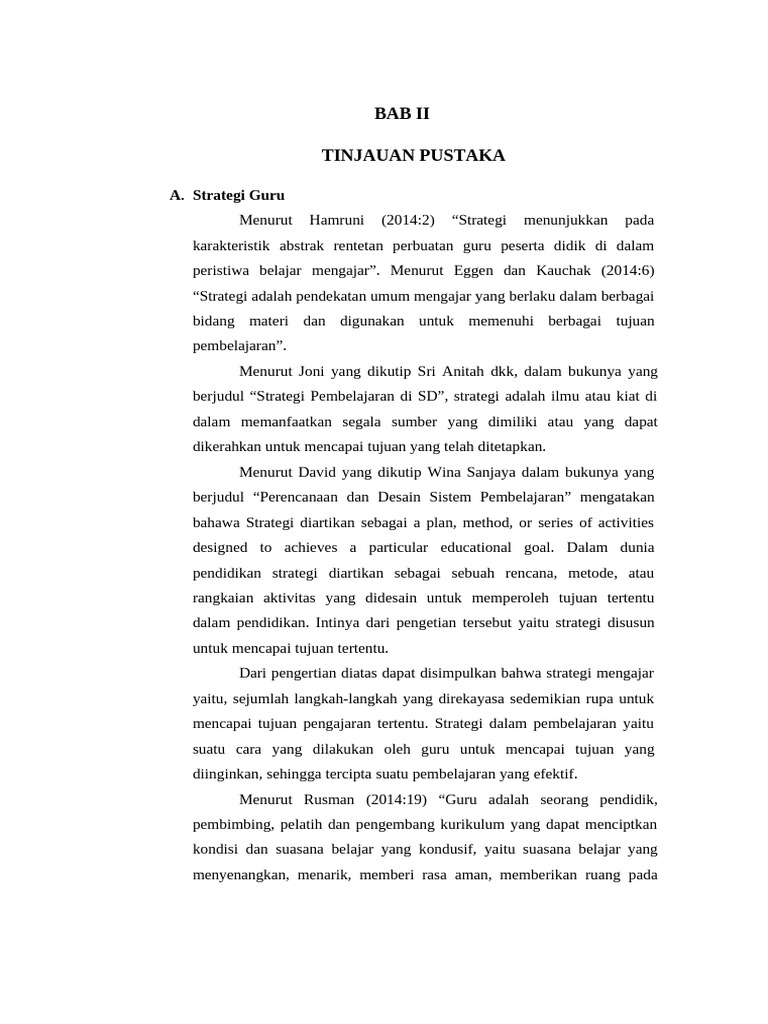 BAB II Kualitatif Bu Ratna Fiks | PDF | Karier & Perkembangan