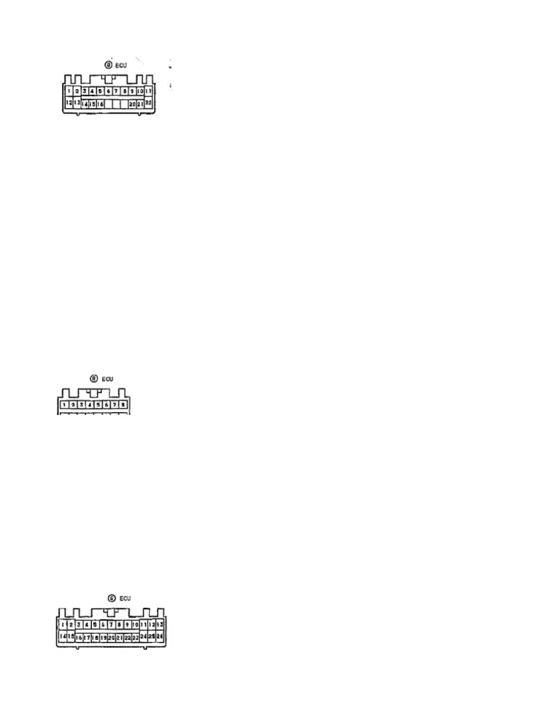 1GGTE Gen 3 ECU Pinout | PDF | Engine Technology | Electrical Engineering