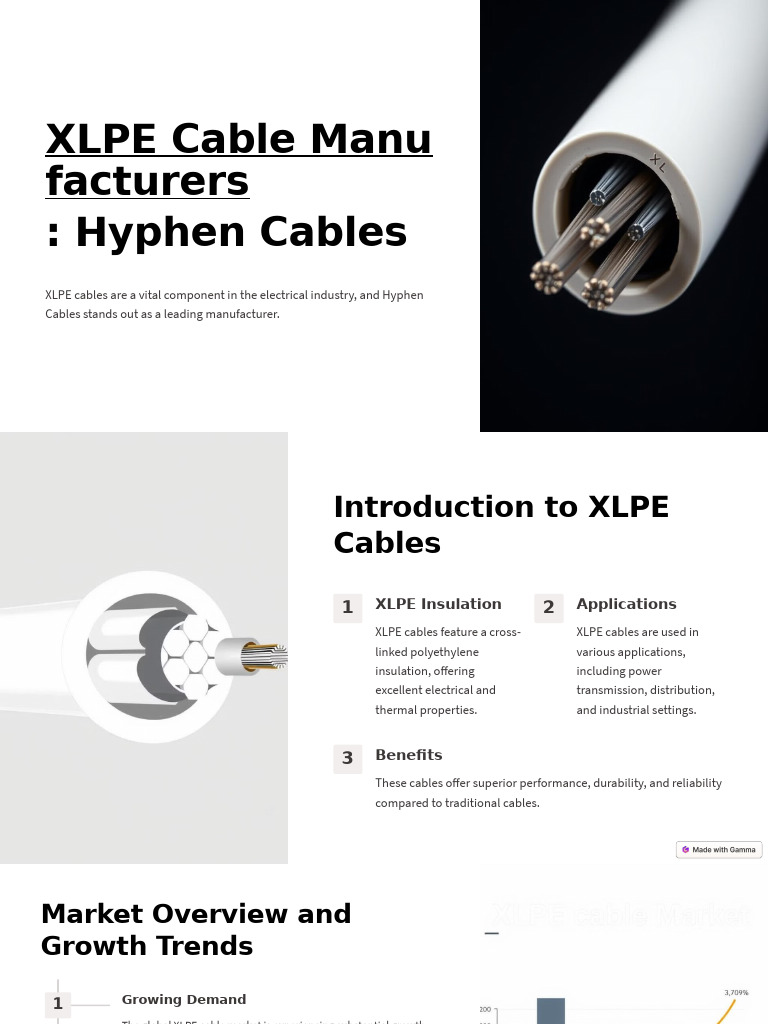 XLPE Cable Manufacturers Hyphen Cables | PDF | Building Insulation | Electric Power Transmission