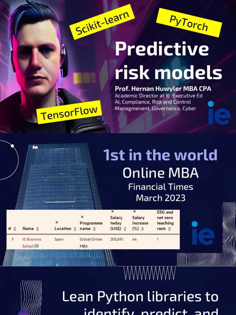 PREDICITVE RISK MODEL | PDF | Artificial Neural Network | Predictive ...