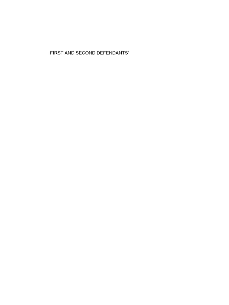 Husselmann Four Others V Saem Four Others - Heads (Special Plea) | PDF ...