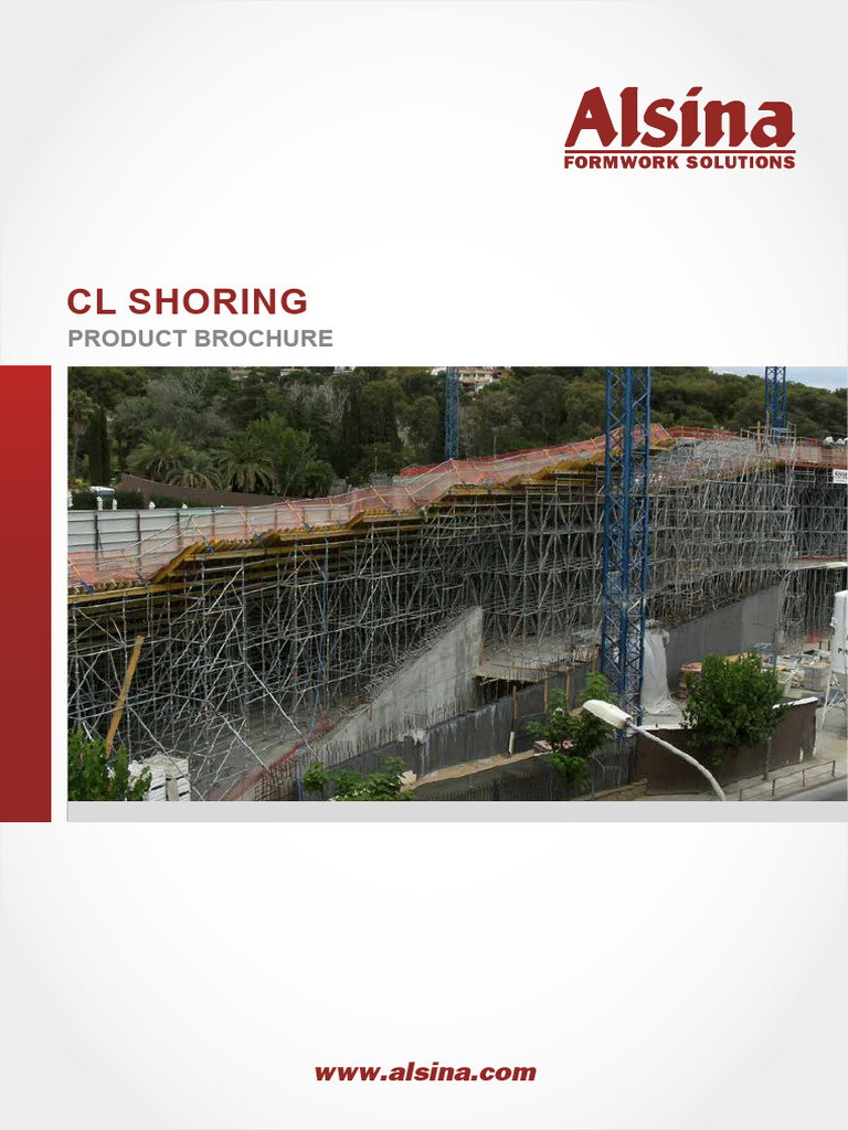 Alsina Catalogue CL Shoring System English | PDF