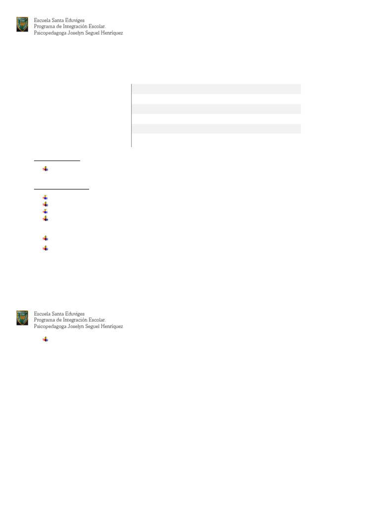 Plan de Trabajo Isabella | PDF | Integral | Aprendizaje