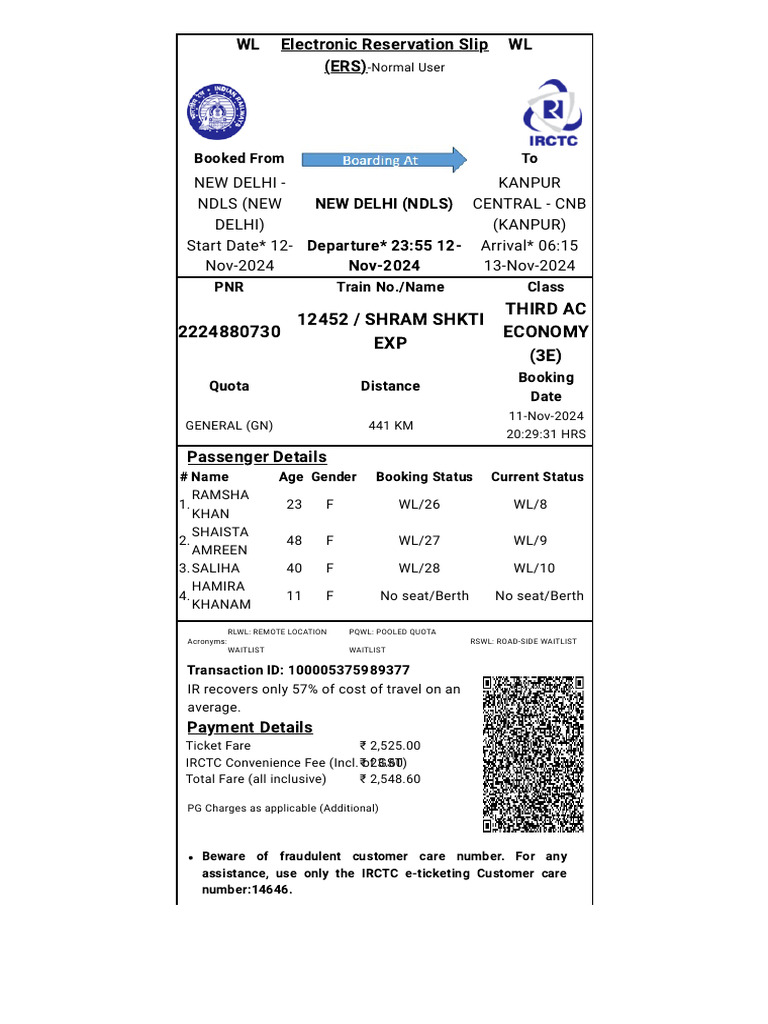 IRCTC Next Generation Eticketing System | PDF