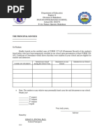 Sample LETTER OF REQUEST FOR SCHOOL FORM 137 | PDF