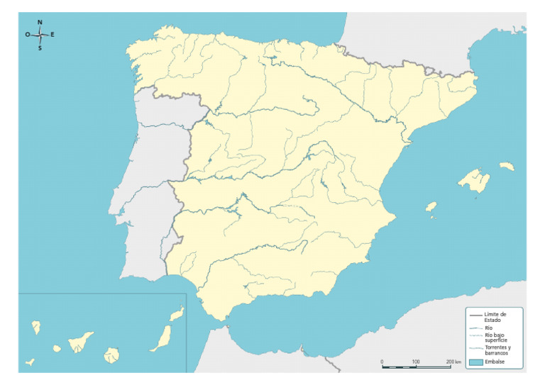 Geografía de Ríos y Embalses | PDF