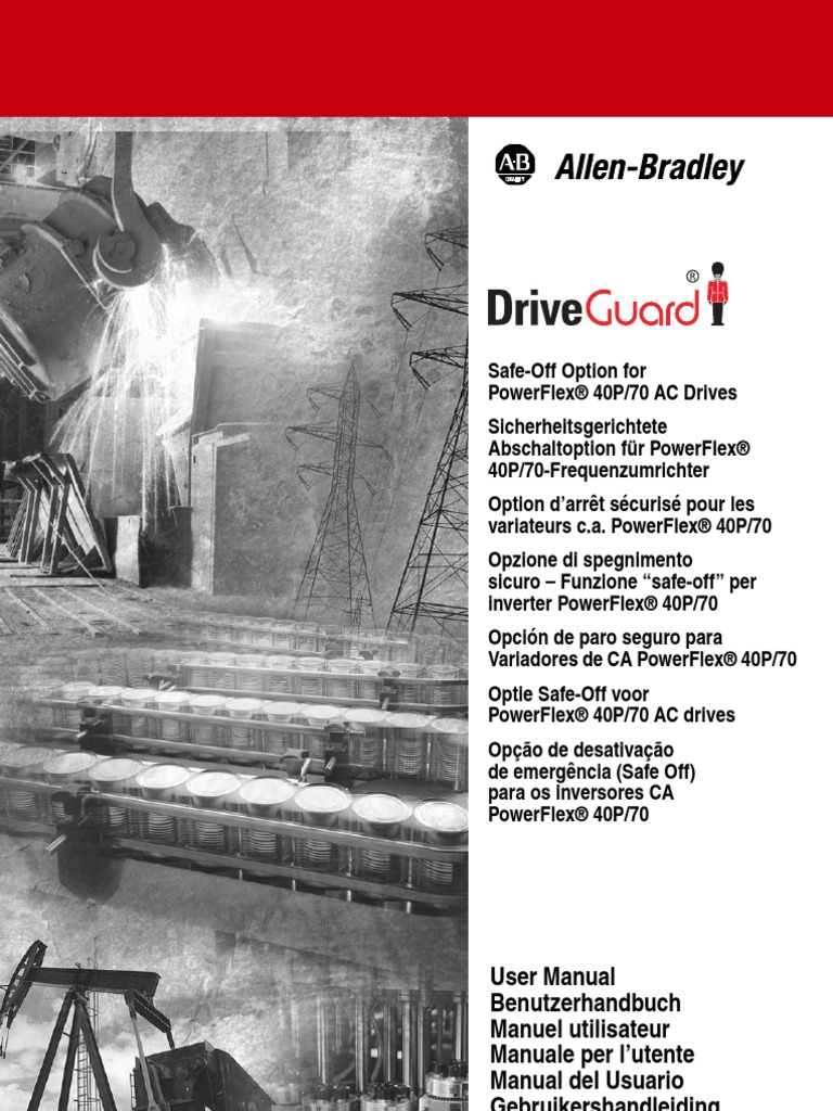 Drive Guard Safe-Off Option For PowerFlex 40P-70 AC Drives | PDF ...