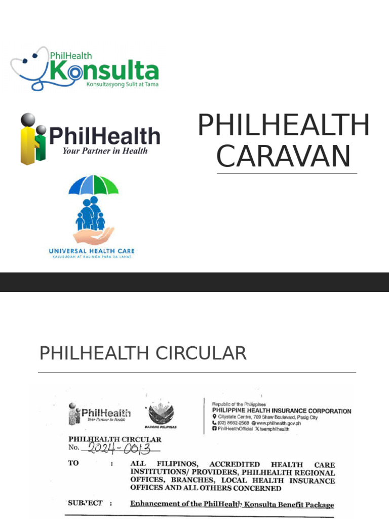 PHILHEALTH CARAVAN | PDF