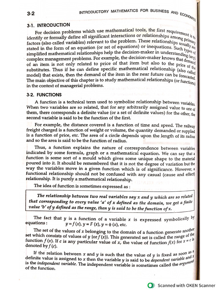 Optimization Chapter 1 Functions Pdf