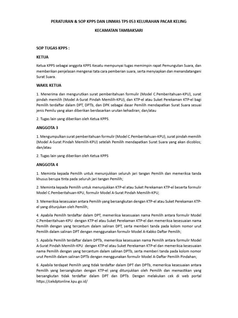 Rangkuman Tugas Dan Fungsi | PDF