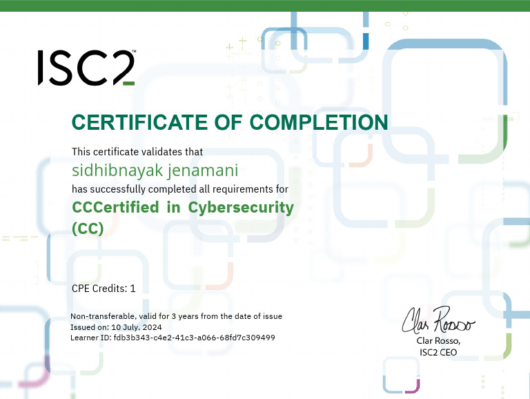 Isc2 CC | PDF | Computers