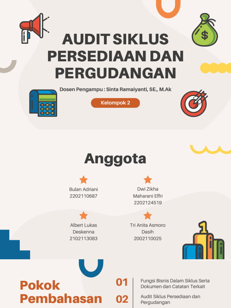 Audit Siklus Persediaan Dan Pergudangan (Kel 2) | PDF | Bisnis