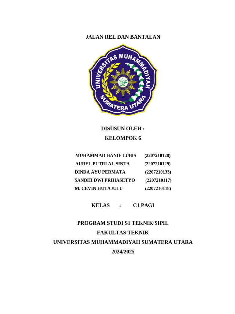 Jenis dan Fungsi Rel serta Bantalan Kereta | PDF