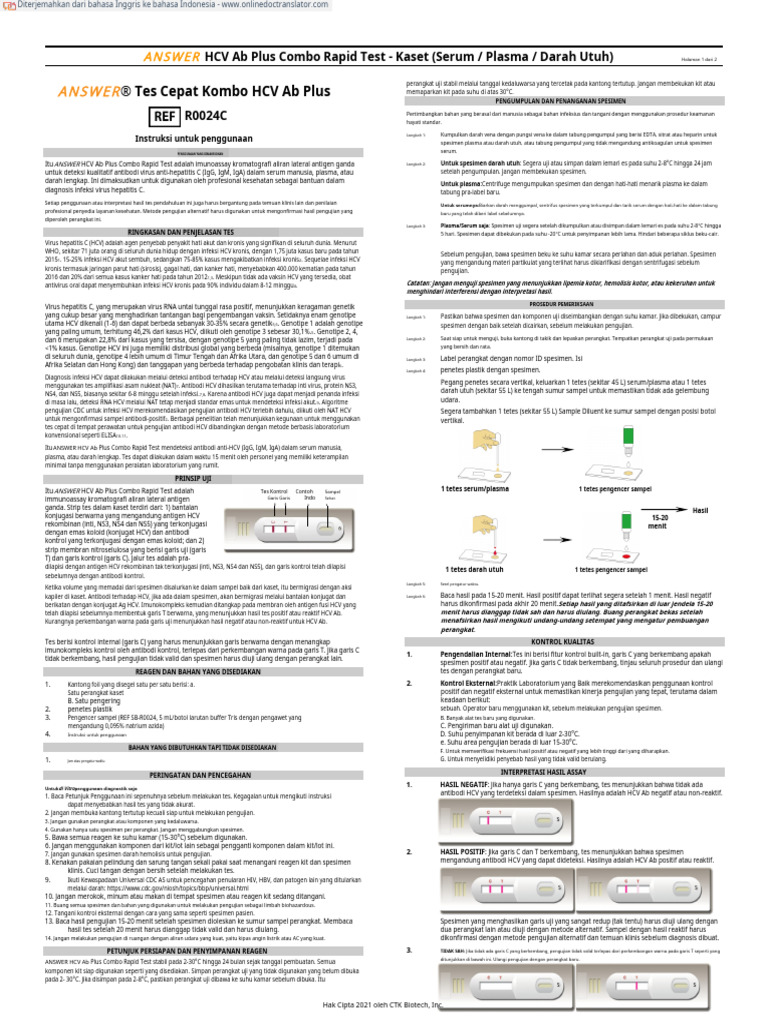 Insert Kit HCV D | PDF