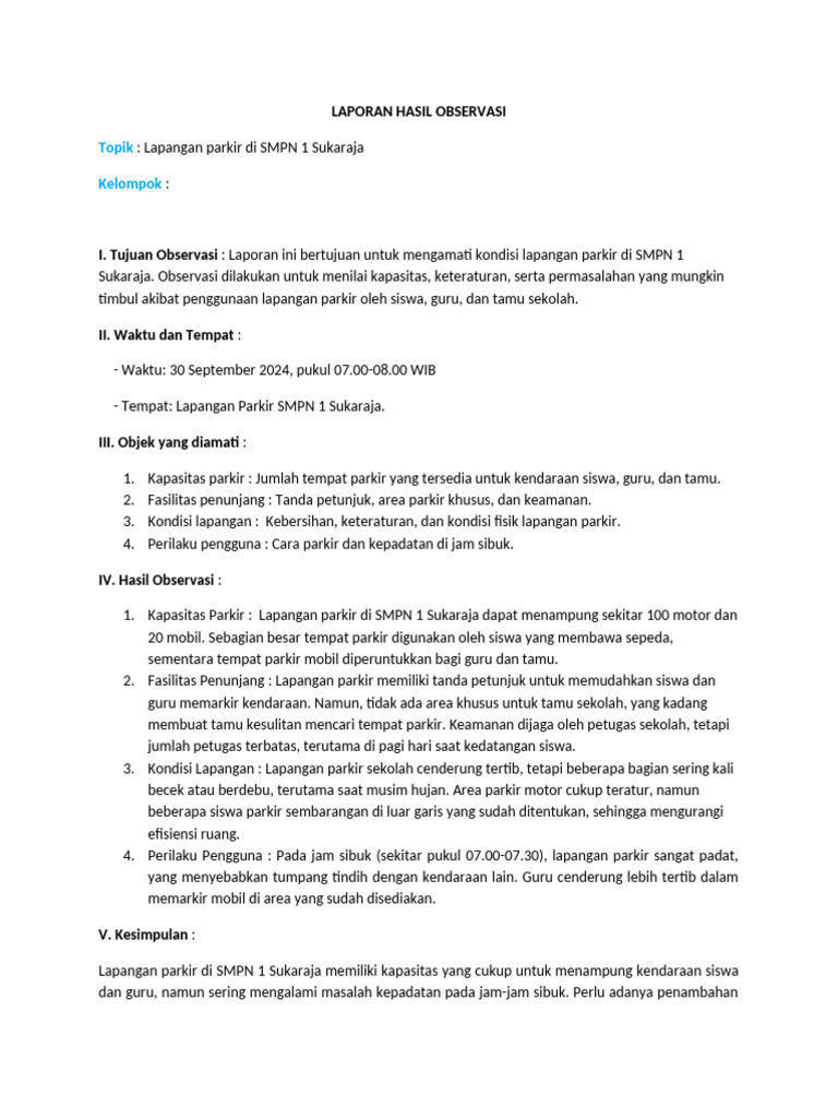 LAPORAN HASIL O-WPS Office | PDF