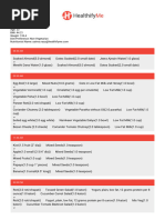 Initial Nutrition Assessment Form | PDF | Foods | Meal