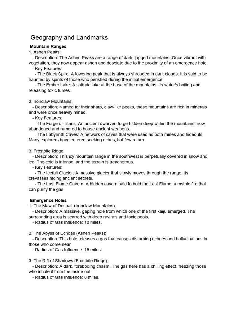 Homebrew DND Fantasy World Setting | PDF | Dwarf (Dungeons & Dragons)