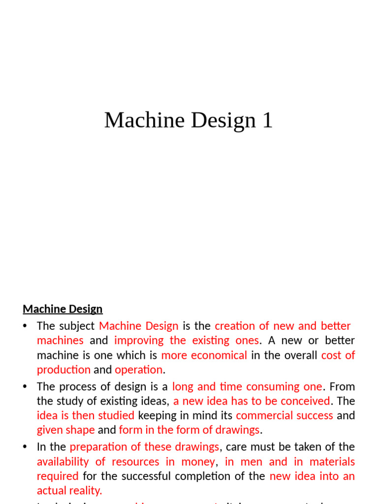 Machine Design Principles and Processes | PDF | Gear | Fatigue (Material)