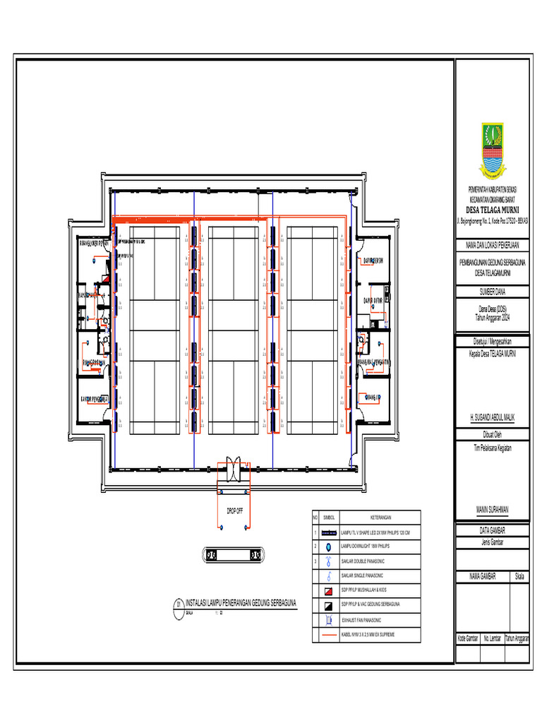 Pembangunan Gedung Serbaguna 2024 | PDF