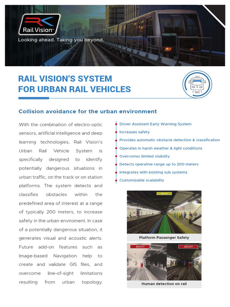 Rail Vision Successfully Installs AI-Driven System For Class 1 USA ...