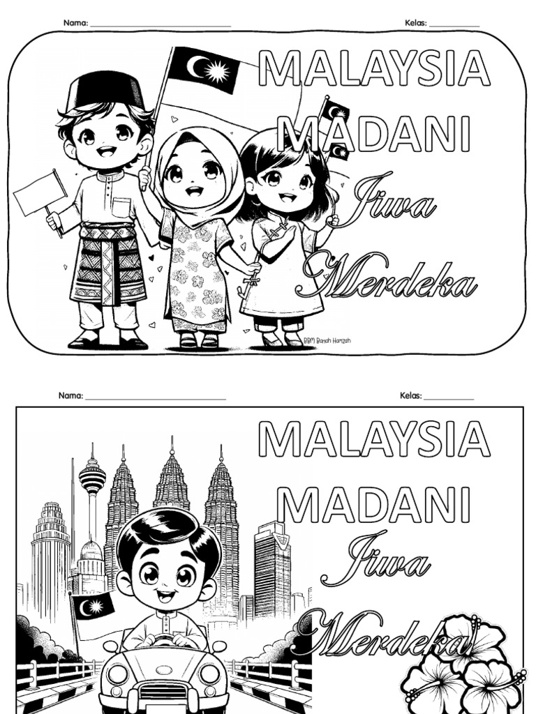 Koleksi Mewarna Merdeka 2024 | PDF