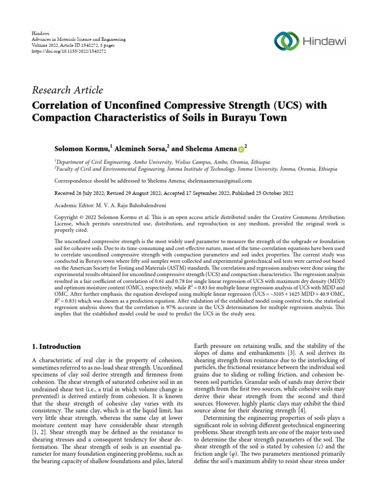 Advances in Materials Science and Engineering - 2022 - Kormu ...