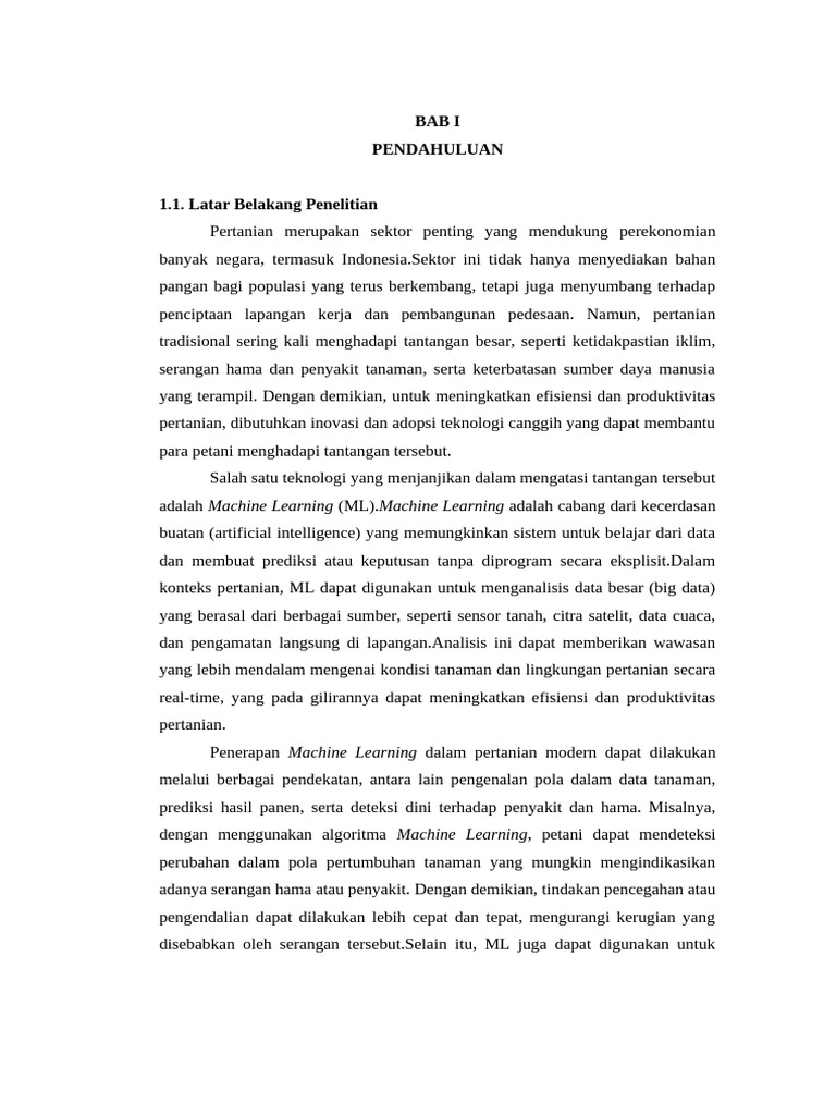 Proposal Pemanfaatan Machine Learning 2 | PDF | Sains & Matematika