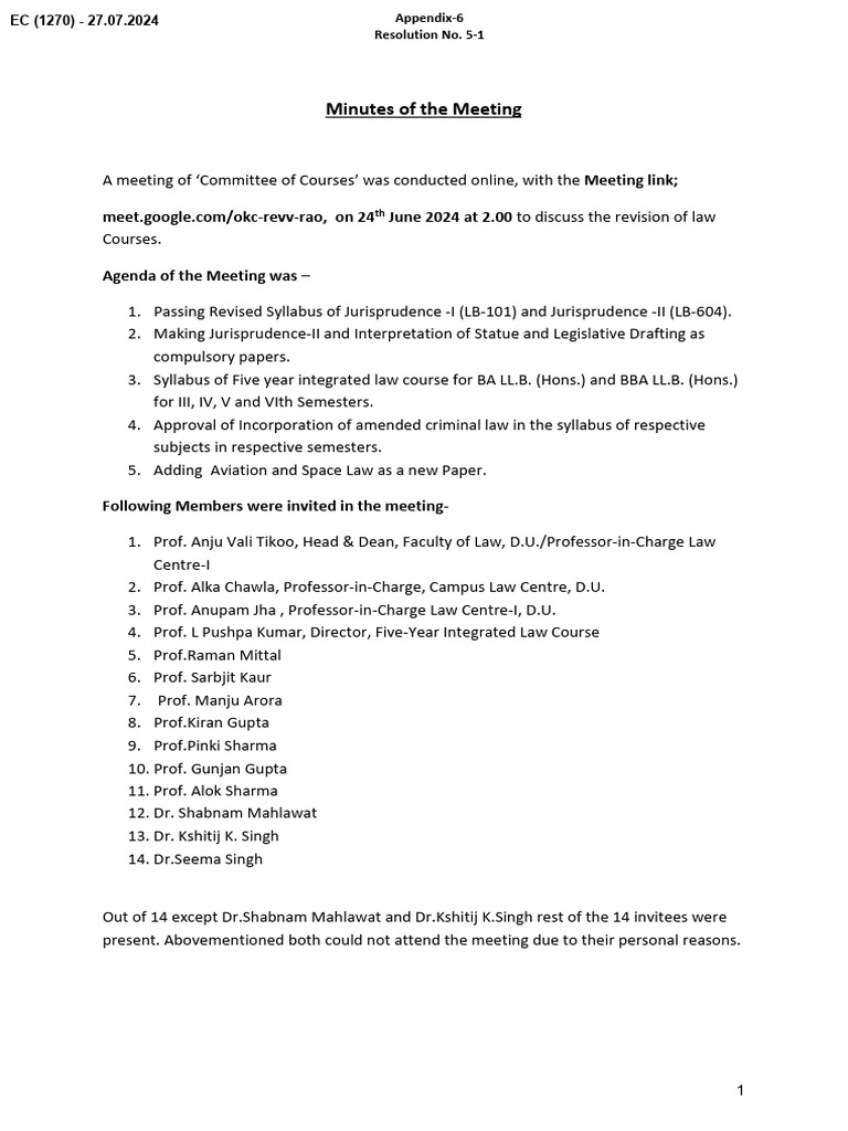 Ec Appendix 6 | PDF | Jurisprudence | Concept