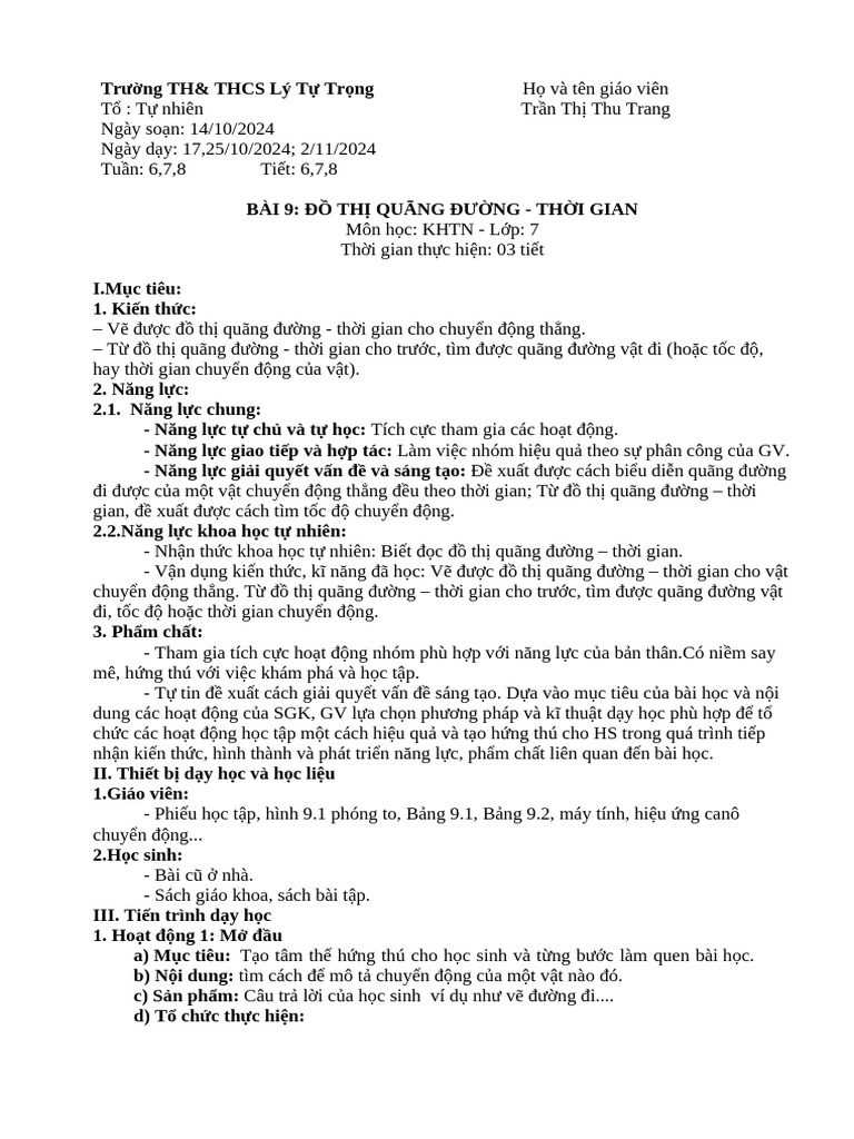 Bài 9 Khtn7 CTST | PDF