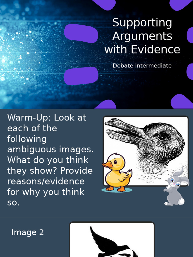Supporting Arguments With Evidence | PDF | Nero | Evidence
