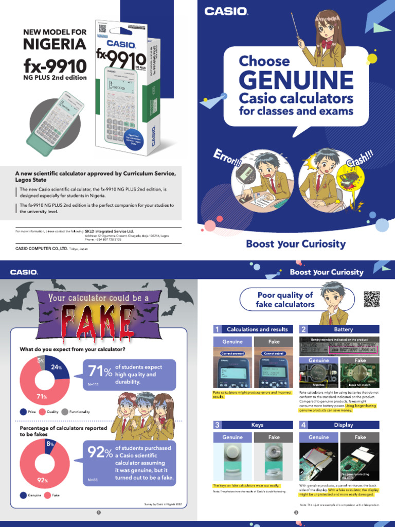 Anti-Counterfeit Leaflet | PDF