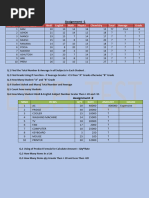 50 Ms Excel Assignments PDF For Practice | PDF | Fruit | Vegetables