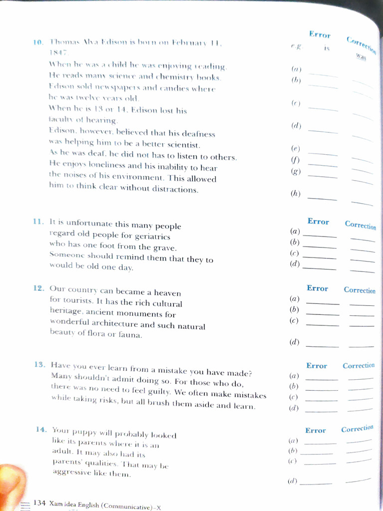 Editing, Omissions, Cloze Exercise | PDF