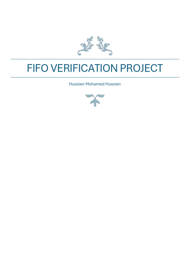 fifo_sv | PDF | Computing | Computer Science