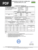 RPM Calibration Certificate Details | PDF | Computers