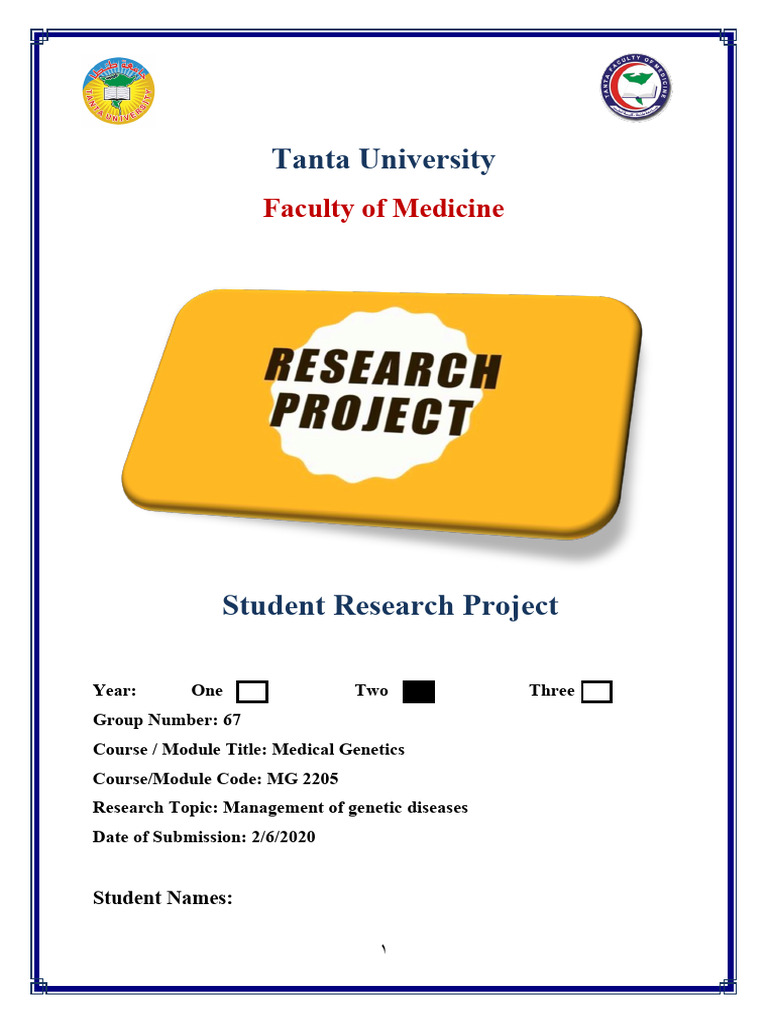 Management of Genetic Diseases Research | PDF | Mitosis | Chromosome
