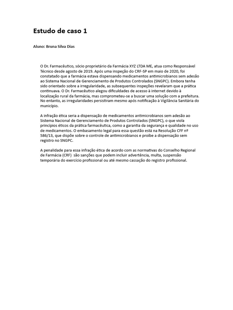 Estudo de Caso | PDF