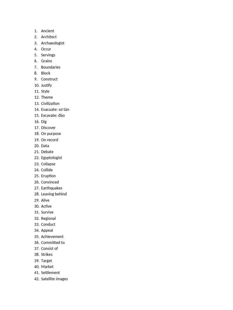 New Words | PDF